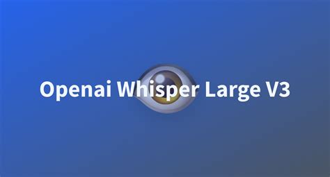 Openai Whisper Large V3 A Hugging Face Space By Shankarm08