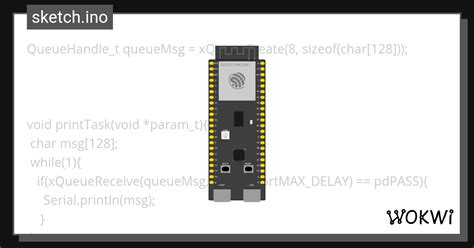 消息队列封装serialprintln Copy Wokwi Esp32 Stm32 Arduino Simulator