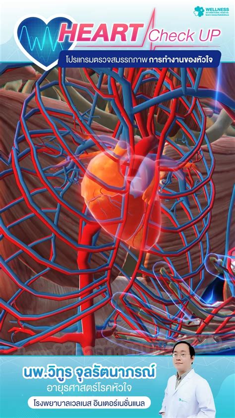 Wellness International Hospital 🌐 👨🏻‍⚕️ นพ วิทูร จุลรัตนาภรณ์ อายุรศาสตร์โรคหัวใจ โรงพยาบาล