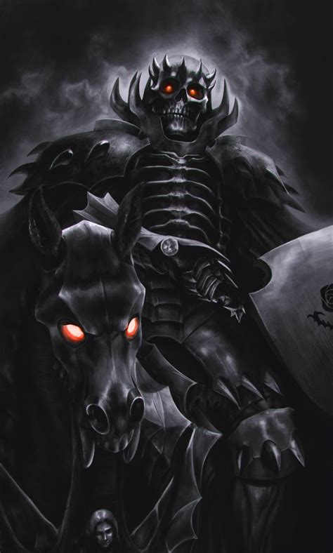 Artstation Skull Knight From Berserk Fanart Kassini Berserk