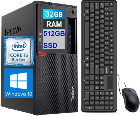 Lenovo Thinkcentre M T Mini Tower Desktop Computer Intel Core I Up To Ghz Gb Ram
