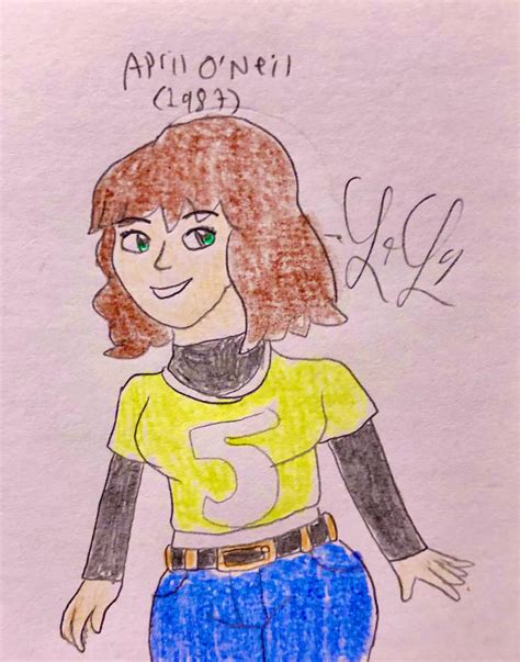 April Oneil 1987 In The 2012 Attire By Lugialover249 On Deviantart