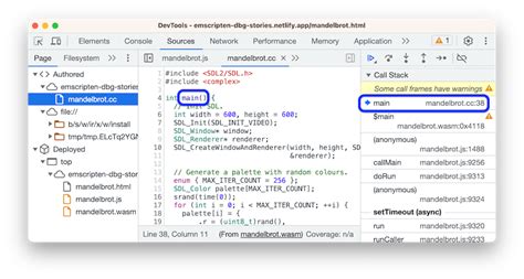 Debug Cc Webassembly Chrome For Developers