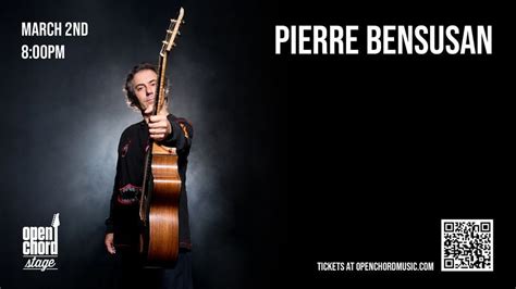 Pierre Bensusan Open Chord Stage Knoxville Tn 2 March 2024 Allevents