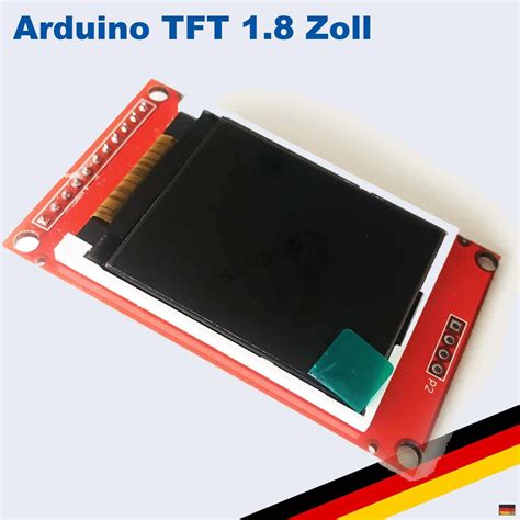 18 Zoll Tft Lcd Display Modul 128x160 Spi Sd St7735 Arduino Raspberry Pi Makershopde