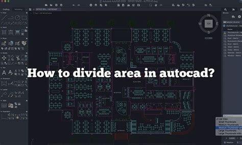 How To Divide Area In Autocad CADdikt