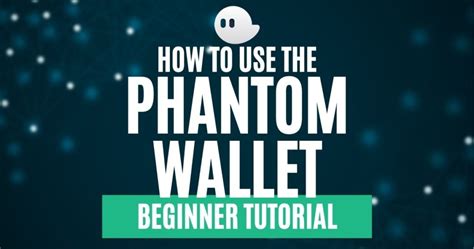 How To Use The Phantom Wallet Bitcoin Crypto Guide Altcoin Buzz