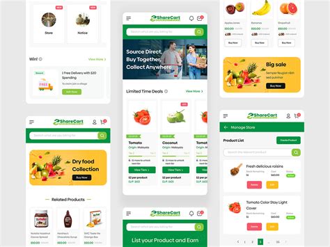 Grocery Ecommerce Responsive Behance