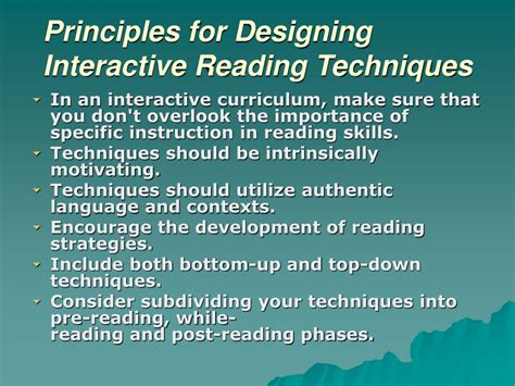 Ppt Teaching Reading Skills Powerpoint Presentation Free Download Id 9434900