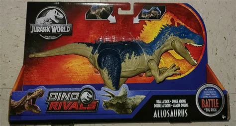Jurassic World Park Allosaurus Battle At Big Rock Dino Rivals Dual