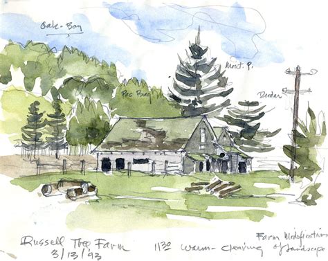 Watercolor Architecture Sketch At Getdrawings Free Download