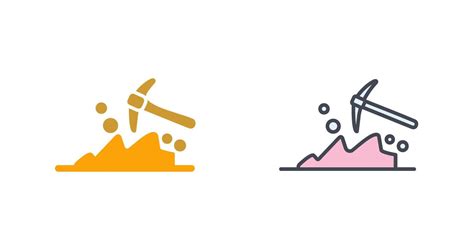 Mining Icon Design 43156613 Vector Art At Vecteezy