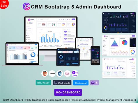 CRM Bootstrap 5 Admin Dashboard MultiPurpose Themes