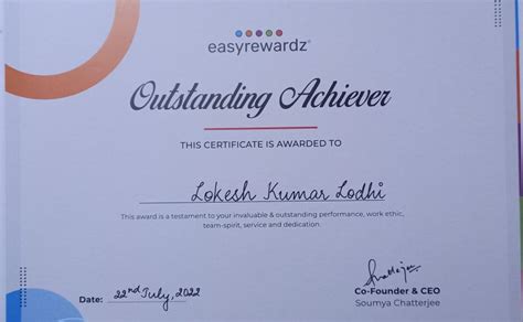 Lokesh Kumar Lodhi On Linkedin Thanks Easyrewardz To This Very Special Thanks Awaneesh Sir To