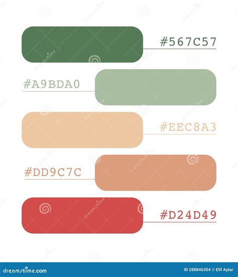 Pink And Green Spring Color Palette Light Pastel Colors Catalog Color