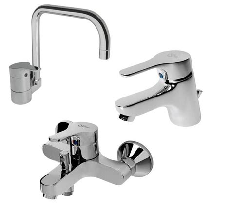 طقم خلاطات سليم لاين 3 قطع خلاط بانيو B8587aa و خلاط حوض B8577aa و