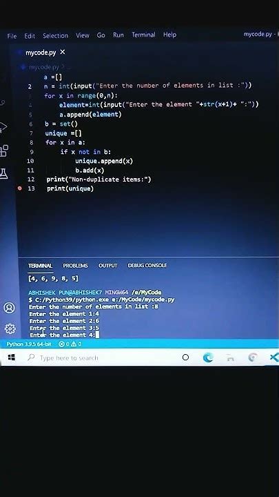 Python Program To Remove Duplicate Items From A List Python Programmer Interviewquestion