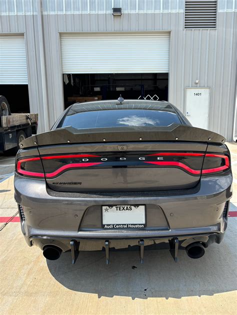 Charger Widebody Gloss Diffuser Fishtail Pep11customz