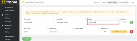 How To Add Custom Fields With Defaulting Values