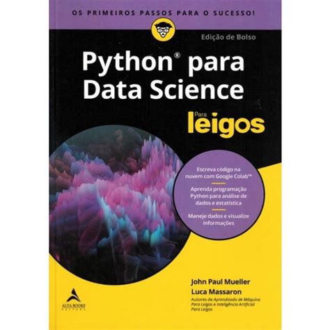 Livro Python Para Data Science Para Leigos Os Primeiros Passos Shopee Brasil