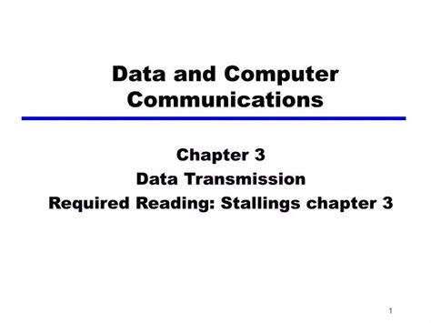 Ppt Data And Computer Communications Powerpoint Presentation Free Download Id 924631