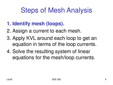 Ppt Loop Mesh Analysis Powerpoint Presentation Free Download Id1302245