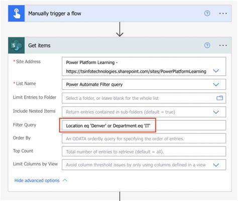 Power Automate Odata Filter Query With Examples Sharepoint