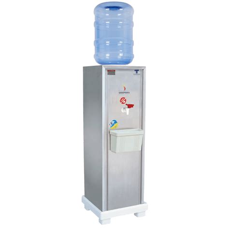 เครื่องกดน้ำร้อน แบบขวดคว่ำ 1 ก๊อก สแตนเลส