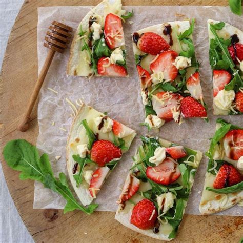 딸기피자 우리의식탁 레시피 요리법 레시피 요리 1인분