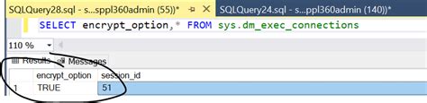 Encryption How Can I Check If Connection To Sql Server Is Encrypted Database Administrators