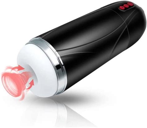 Stroker Sex Toy Rotatif Et Poussant Automatique Masturbateur Masculin Vibrateur Tasse Succion