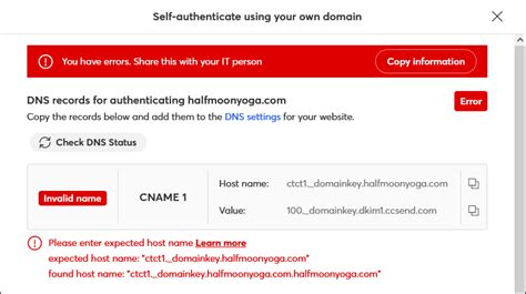 Troubleshooting DKIM Self Authentication Using CNAME TXT And DMARC