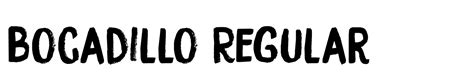 Bocadillo Regular Font Webfont And Desktop Myfonts