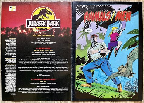 Jurassic Park 14 Cartoon Carnivores Oink Blog