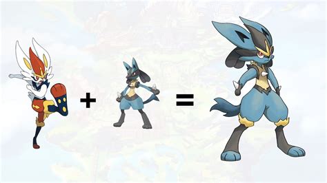 Mewtwo And Lucario Fusion