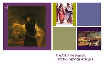 Intro To Rhetorical Analysis By Owl S AP English Bazaar TPT