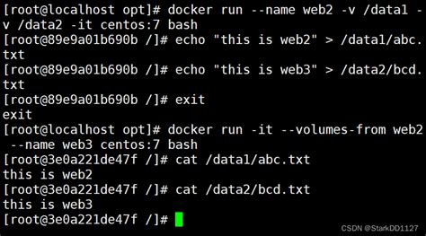 Docker数据管理和网络通信 Csdn博客 Docker数据管理和网络通信 Csdn博客