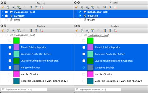 showing or hiding multiple symbols at once in qgis geographic