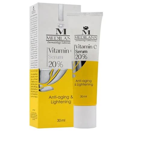 خرید و قیمت مدیلن سرم ویتامین سی روشن کننده و کاهش دهنده چروک 20درصد