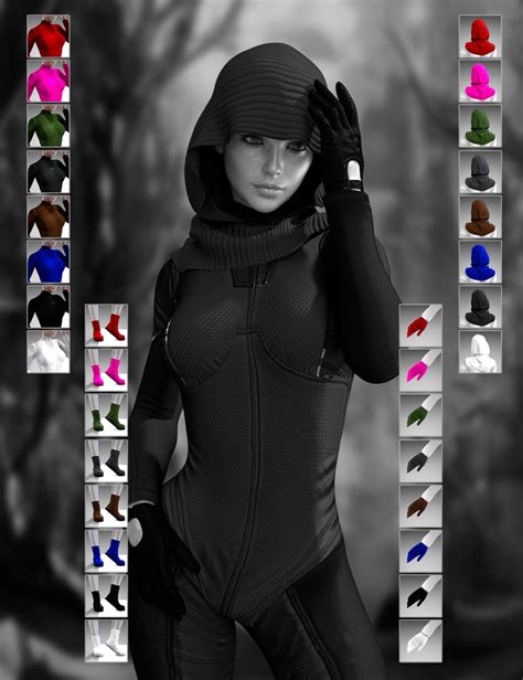 X Fashion Tactical Outfit For Genesis 8 Females Daz 3d