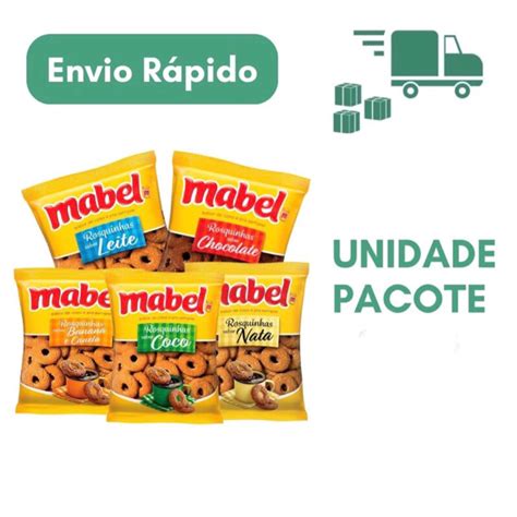 Rosquinhas Mabel Pacote Com 300g Vários Sabores Shopee Brasil