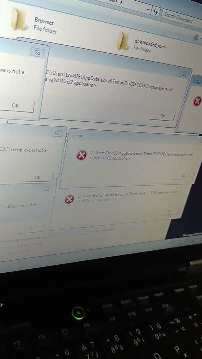 Windows 7 Error Youtube