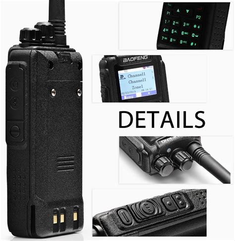 Baofeng Dm 1701 Dmr Tier Ii RĘczny Radiotelefon Vhf Uhf 136 174 400 480mhz Konektor5000 Pl