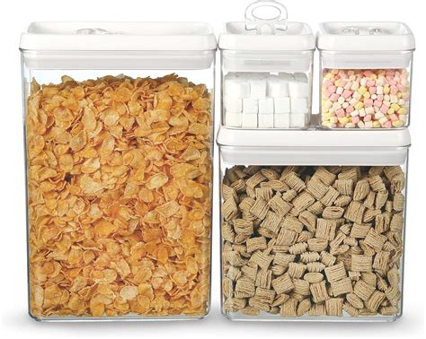 Felli Flip Tite Storage Container With Lid 4 Rectangular