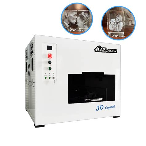 High Efficiency 3d Crystal Portrait Printer 3d Glass Laser Engraving