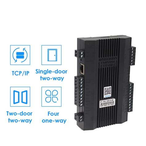TCP IP Network Channel Gate Access Controller Wiegand For Door Access Control System