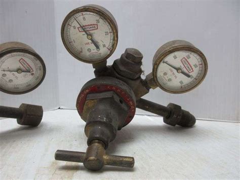 Oxygen Acetylene Craftsman Gauges Albrecht Auction Service