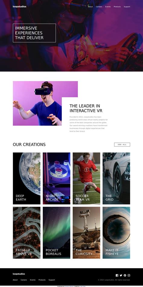 Frontend Mentor Responsive Landing Page Using Css Grid Coding