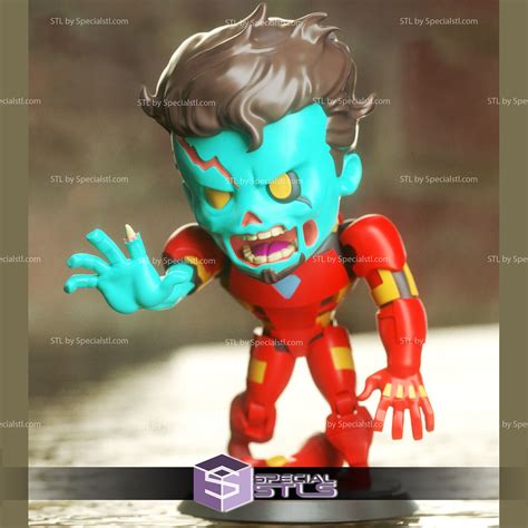 Chibi STL Collection Zombie Iron Man Chibi SpecialSTL Chibi STL Collection Zombie Iron Man Chibi SpecialSTL
