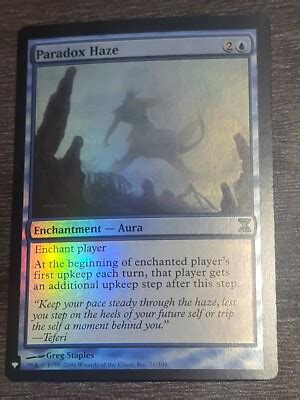 Mtg Magic Cards 1x Paradox Haze Foil Mystery Booster The List 071 Ebay